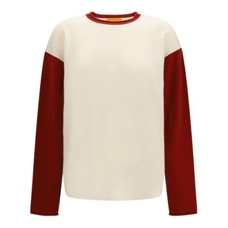 Guest In Residence Sweater Col Rond Baseball - Femme - Pulls - Multicolore - Taille: 36 FR
