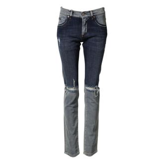 Dolce & Gabbana Homme, Jeans, Bleu, Taille: XS Jeans Slim-fit