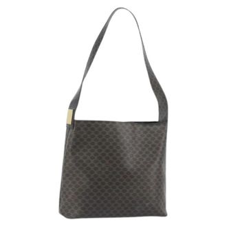 Celine Pre-owned Macadam Canvas Schultertasche - - Pre-owned - Damen - Braun - ONE SIZE