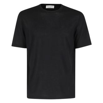 Roberto Collina Herren, Oberteile, Schwarzk, LGr&ouml;&szlig;e