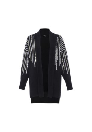 Faina Pullover Damen schwarz