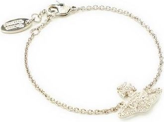 Vivienne Westwood Bracelet chaîne à cristaux