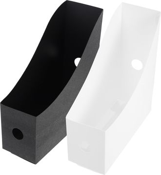 Pretyzoom 2 Stück Teiliges Desktop Datei Organizer aus Robustem Polypropylen Stilvolle Schreibtischablage für Büro Zuhause und Studenten Praktischer Aktenhalter