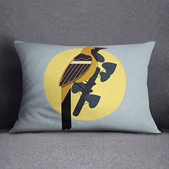 Questo Casa Dekorativer Kissenbezug, Kissenbezug, Heimdekoration, für Sofa, Café, Größe: 35 x 50 cm, entworfen und hergestellt in der Türkiye