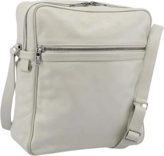 Louis Vuitton Pre-owned Sac bandouli&egrave;re en toile monogramme - Femme - Pre-owned - Blanc - Taille: ONE Size