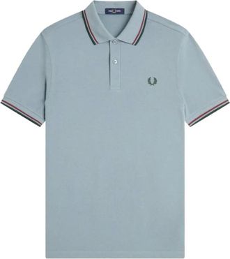Fred Perry Homme, Tops, Bleu, Taille: XL Polo Chemises