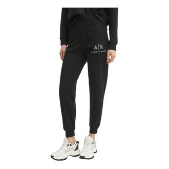 A|X Armani Exchange Pantalons de surv&ecirc;tement - Femme - Pantalons - Noir - Taille: 36 FR