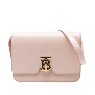 Burberry Pre-owned Leder-Umh&auml;ngetasche - - Pre-owned - Damen - Rosa - ONE SIZE