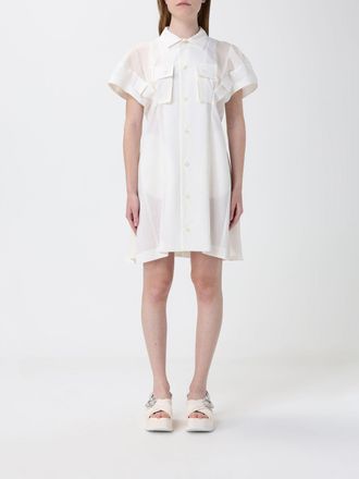 sacai Robe Femme couleur Blanc