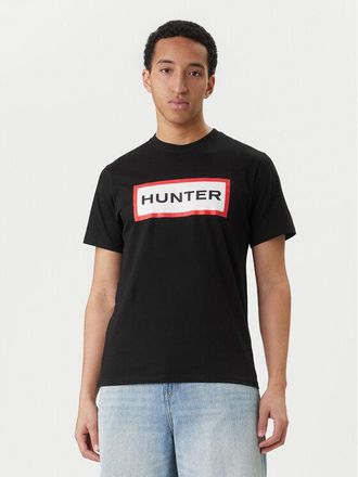 Hunter T-Shirt Halton HARM0019252 Schwarz Regular Fit