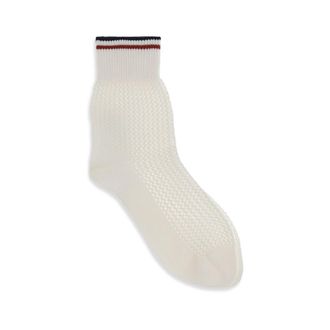 Brunello Cucinelli Womens White Cotton Socks Clothing