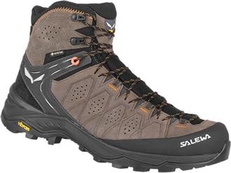 Salewa Ms ALP Trainer 2 Mid GTX Chaussures de randonn&eacute;e pour homme, Orange fluo (Walnut Fluo Orange), 45 EU