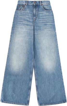 Chlo&eacute; High-Rise Wide Leg Jeans - - Jeans - Damen - Blau - W27