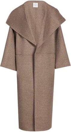 Toteme Manteau signature en laine m&eacute;lang&eacute;