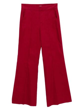 Alice & Olivia pantalon à coupe ample - Rouge