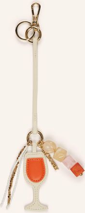 Hey Marly Hey Marly Taschenanhänger Wine Glass beige