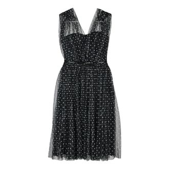 Elisabetta Franchi Femme, Robes, Noir, Taille: 38 FR Abito in toulle