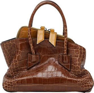 The Attico Femme, Sacs, Brun, Taille: ONE Size La Passeggiata Mini Sac &agrave; main
