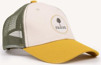 Faguo Casquette kaki et jaune