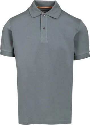 Paul Smith Homme, Tops, Gris, Taille: XL Polo &agrave; patte boutonn&eacute;e