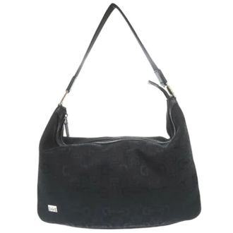 Gucci Pre-owned Toile sacs-gucci - Femme - Pre-owned - Noir - Taille: ONE Size