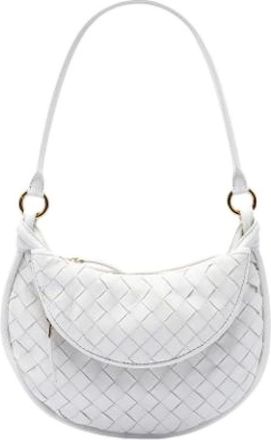 Bottega Veneta Sac bandouli&egrave;re Gemelli Pre-owned - Femme - Pre-owned - Blanc - Taille: ONE Size