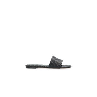 Bottega Veneta Femme, Chaussures, Noir, Taille: 35 EU Mules Ouvertes en Cuir Intrecciato