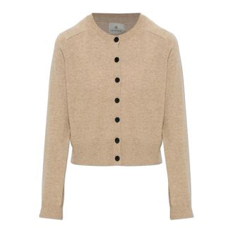 Anine Bing Femme, Pulls, Beige, Taille: 36 FR Joye Cardigan