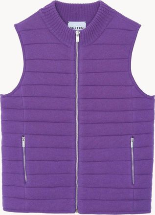 Kujten Doudoune cachemire sans manches - Doudoune Magdalena