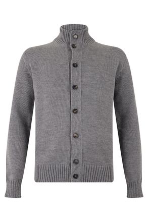 Slowear Virgin Wool Cardigan - Brown