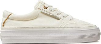 Tommy Hilfiger Sneakers Essential Vulc Textile Sneaker FW0FW08323 Écru