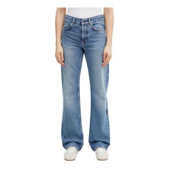 Off-white Susy Denim Gerades Jeans - - Jeans - Damen - Blau - W26