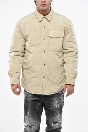 Helmut Lang Nylon Padded Overshirt with Breast Pocket size L
