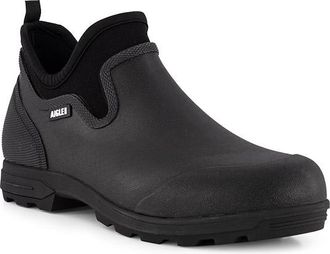 Aigle Herren Stiefeletten schwarz Gummi