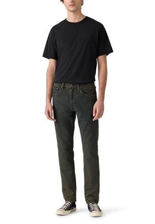 Levi's Homme Jean 502 Fuselé Straight Up Funky Od Green 34 30