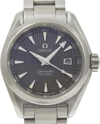 Omega Montre-bracelet Vintage Pre-owned - Femme - Pre-owned - Gris - Taille: ONE Size