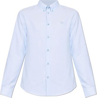 Burberry Homme, Chemises, Bleu, Taille: XS Casual Chemises