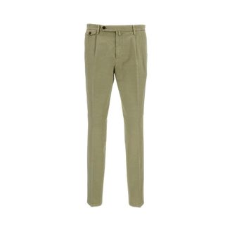 BRIGLIA 1949 Homme, Pantalons, Vert, Taille: M Chinos coupe droite