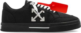 Off-white Homme, Chaussures, Noir, Taille: 42 EU Vulcanized Low Baskets
