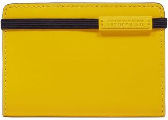 Liebeskind Francis Calf, Porte-Monnaie Damen, Lemon, Taille Unique (HxBxT 7cm x10.2cm x0.7cm)