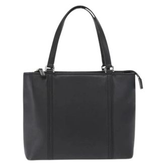 Burberry Sac &agrave; main en cuir Pre-owned - Femme - Pre-owned - Noir - Taille: ONE Size