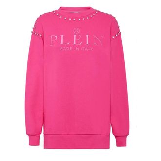 Philipp Plein Damen, Sweatshirts & Hoodies, Rosa, XSGr&ouml;&szlig;e