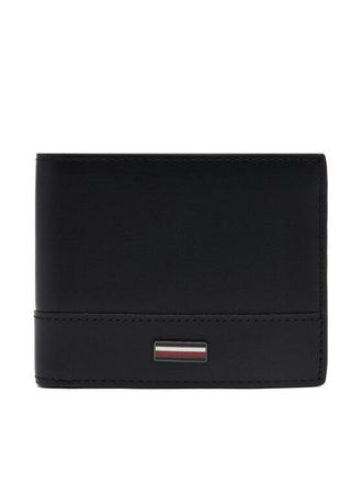 Tommy Hilfiger Geldb&ouml;rse Th Corp Mini Cc Wallet AM0AM13244 Schwarz