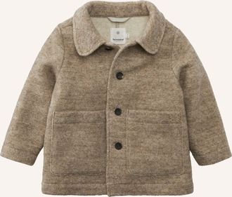 Hessnatur Hessnatur Hessnatur Kurzmantel Relaxed Aus Rh&ouml;nwolle Und Europ&auml;ischer Schurwolle beige