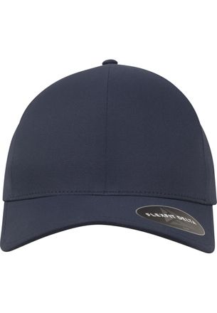 Flexfit Delta Baseball Cap, Unisex Basecap aus Polyester f&uuml;r Damen und Herren, ohne Naht, wasserabweisend, Navy, S/M