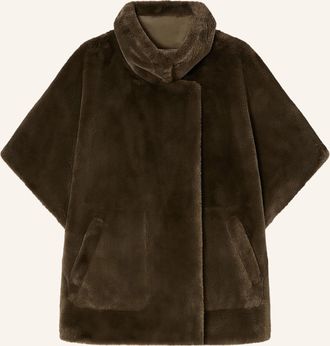 Marina Rinaldi Marina Rinaldi Kunstfell-Jacke Oggi Zum Wenden gruen