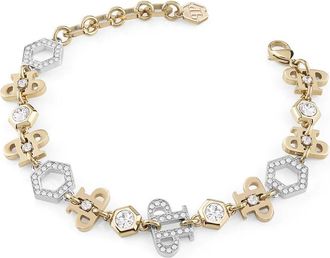 Philipp Plein Armband - Armband Pp Elements - Gr. EINHEITSG - in Gold - f&uuml;r Damen