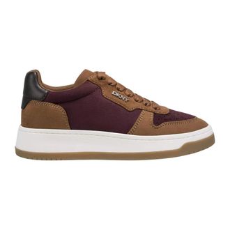 DKNY Dkny - Baskets &agrave; lacets dautomne - Femme - Chaussures - Brun - Taille: 37 EU