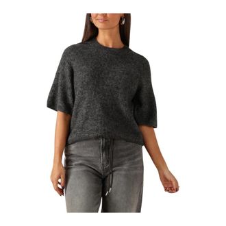 Moss Copenhagen Damen, Strickwaren, Grau, XS/SGr&ouml;&szlig;e