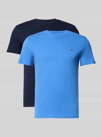 Tommy Jeans Slim Fit T-Shirt Set aus reiner Baumwolle im 2er-Pack